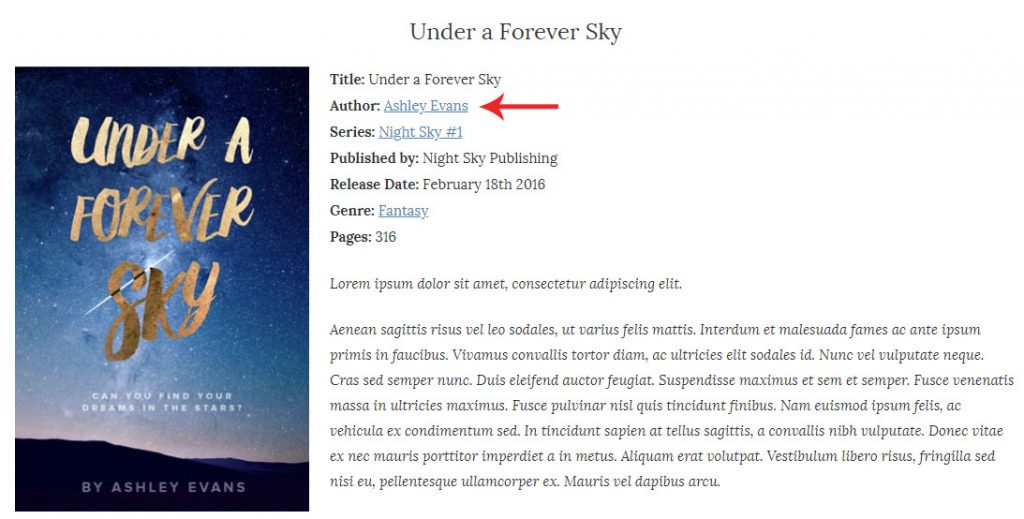 Adding the author to book information • Novelist